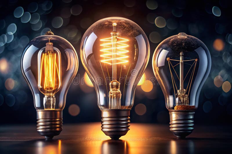 From Incandescent Glow To Radiant LEDs a Visual Journey through the ...