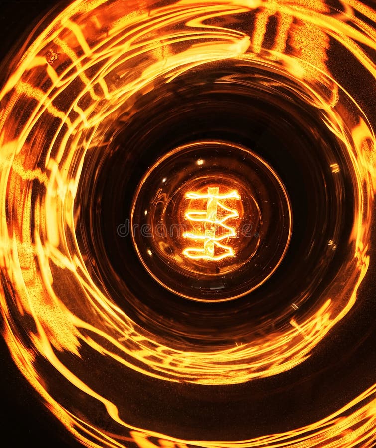 Artificial Light Source that Emits a Lot of Heat during Operation Stock ...