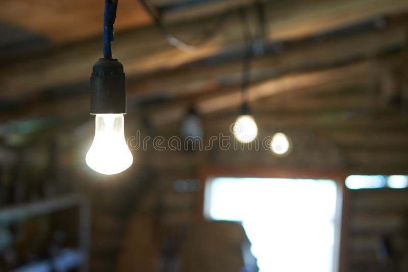 Incandescent lamps stock photo. Image of wooden, lamps - 231735050