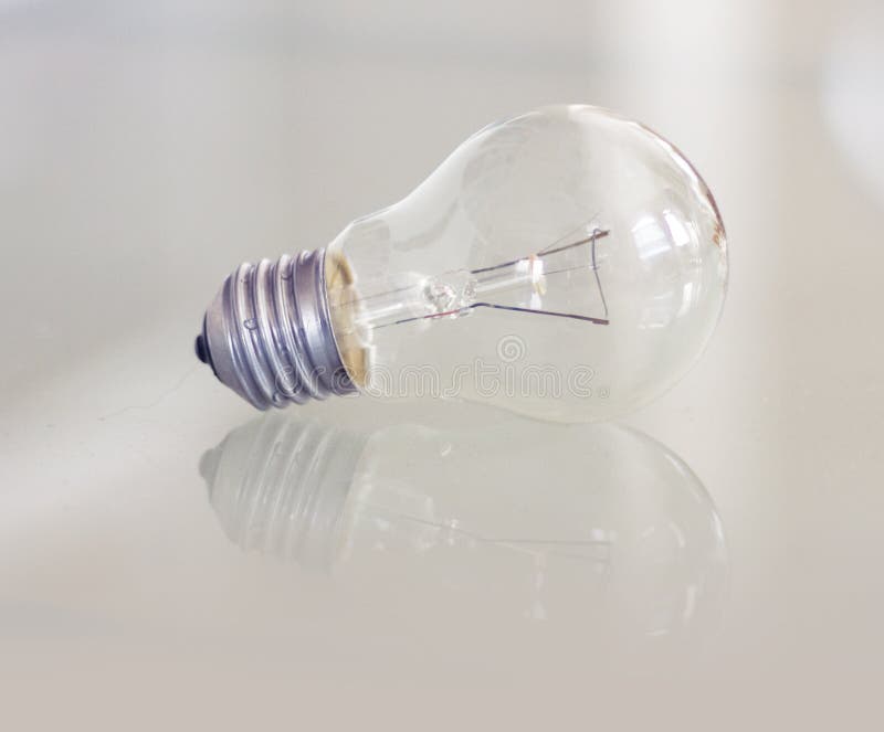 Incandescent light bulb stock image. Image of voltage - 13227133