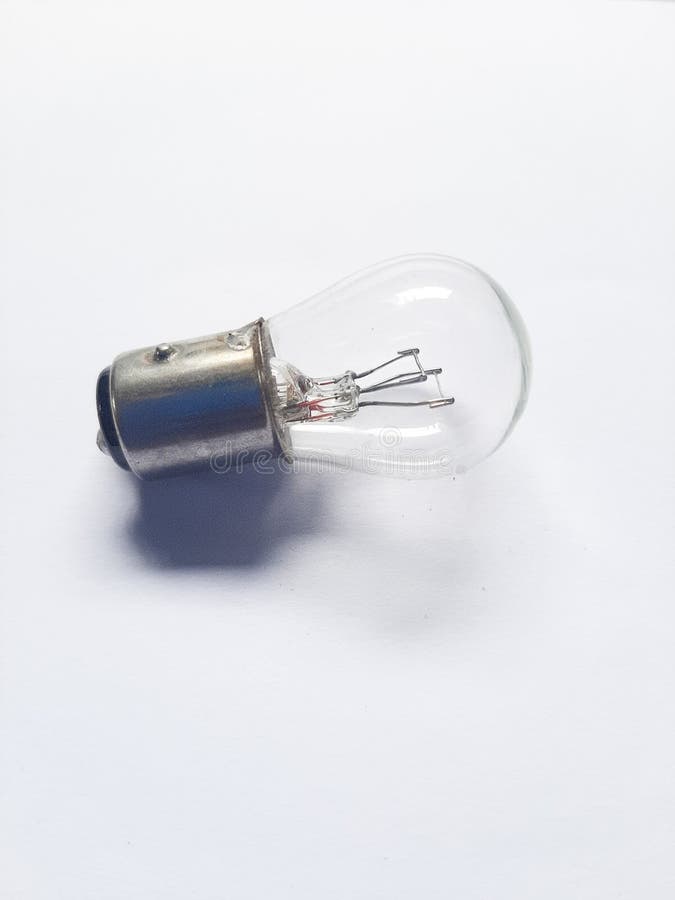 Incandescent Light Bulbs Taken from Different Angles Stock Photo ...