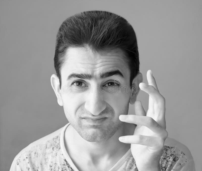 Incapaz de entender imagen de archivo. Imagen de confuso - 34366921