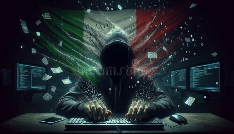 Incel Hacker Skilled in Information Technology Breaking Codes and ...