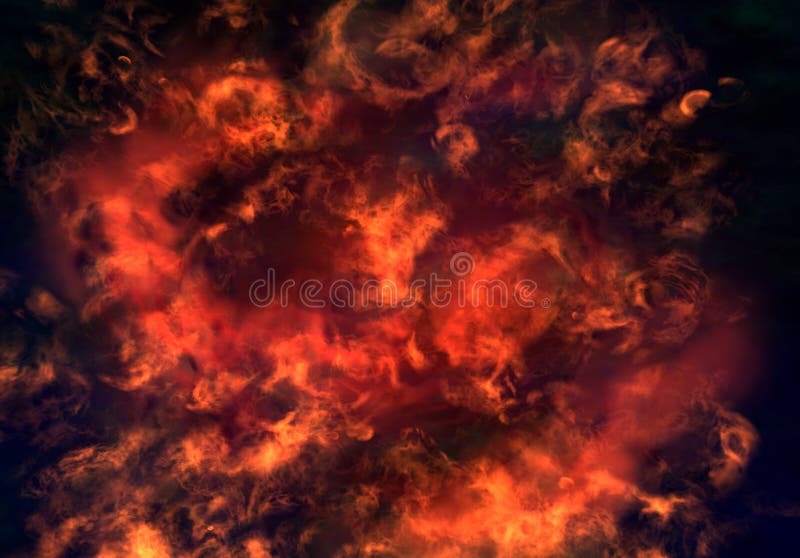 Incendie dans l'enfer illustration stock. Illustration du type - 6334767