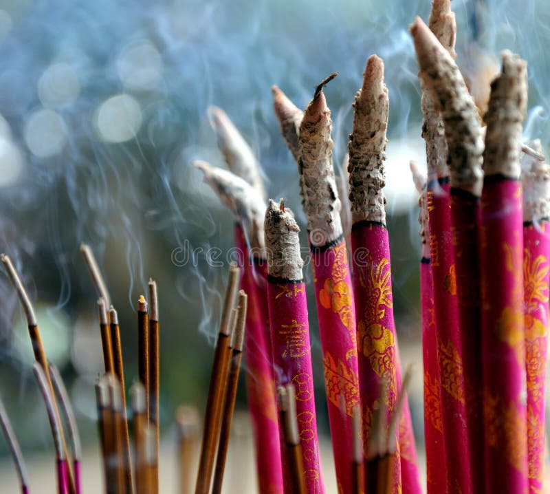 Incense stock image. Image of temple, buddhism, oriental - 10817591