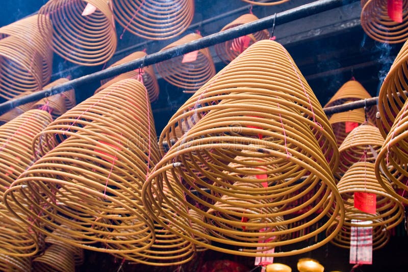 Incense Coils stock photo. Image of fire, buddhism, hong - 6960466