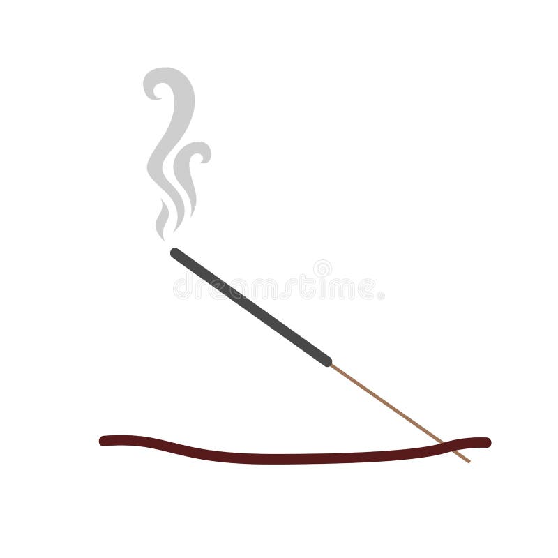 Incense Icon. Vector stock vector. Illustration of ritual - 128829455