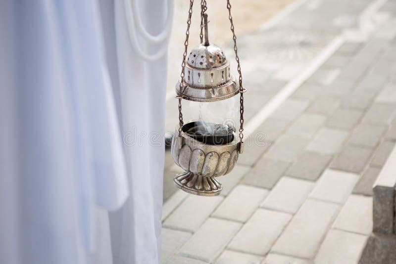 Hand Of Catholic Priest At Incense Stock Image - Image of ceremony ...