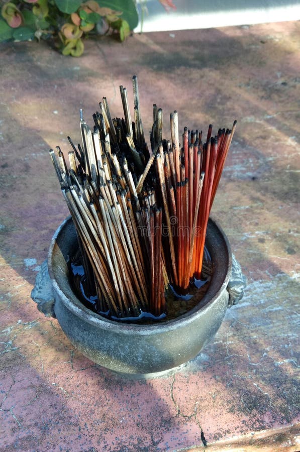 Incense pot stock image. Image of natural, stick, ground - 91633929