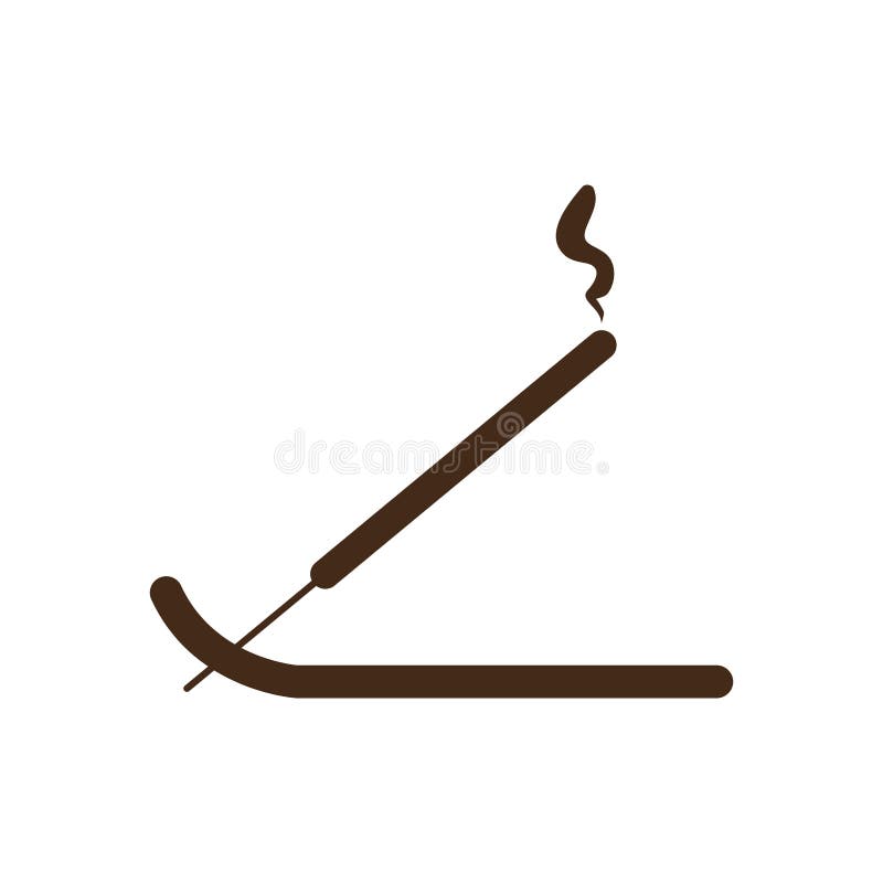 Incense stick icon image stock vector. Illustration of concept - 81790781