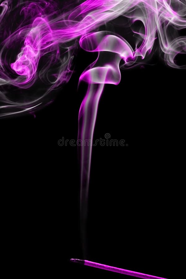 Pink Smoke on a Black Background Stock Image - Image of smoke, pattern ...