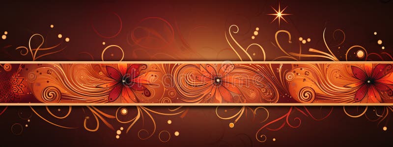 Incense Sticks Diwali Banner Stock Illustration - Illustration of ...