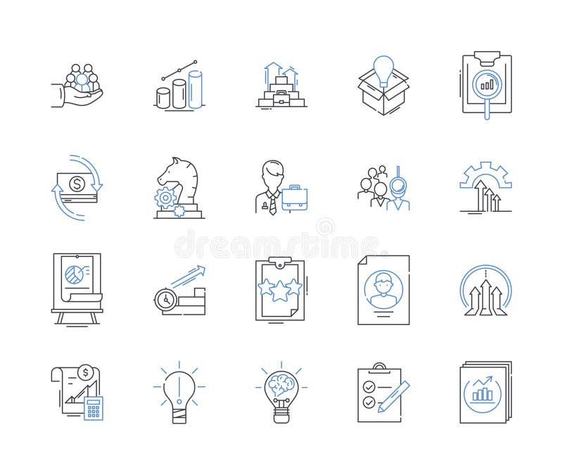 Incentive Motivation Line Icons Collection. Rewards, Recognition ... Incentive Motivation Line Icons Collection. Rewards, Recognition ...