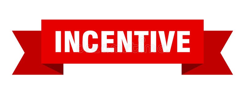 Incentive Ribbon. Incentive Isolated Band Sign Stock Vector ...