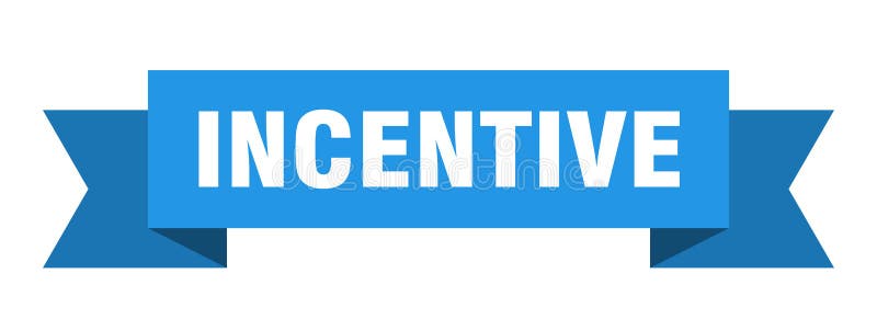 Incentive Ribbon. Incentive Isolated Band Sign Stock Vector ...