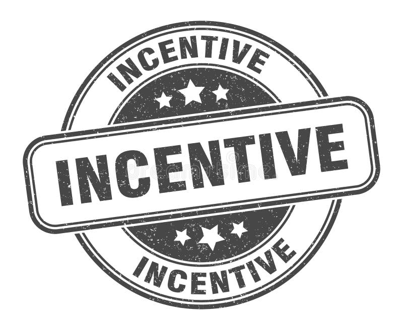 Incentive Stamp. Incentive Label. Round Grunge Sign Stock Vector ...