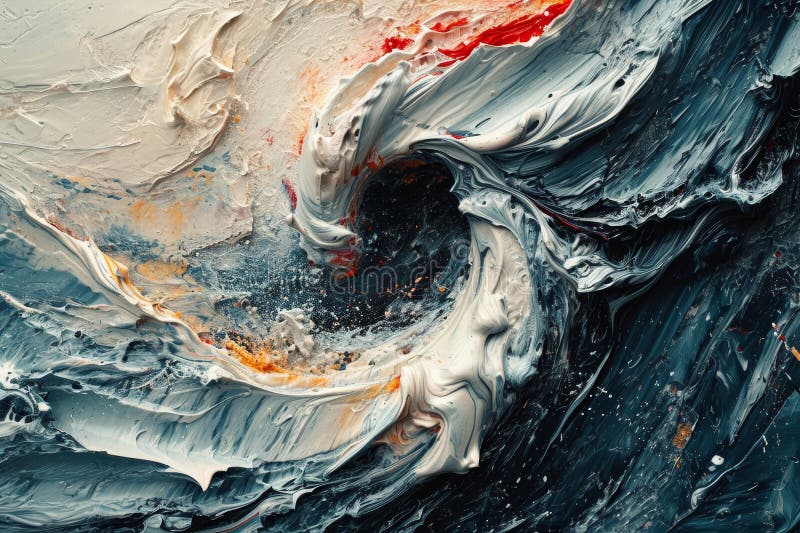 Inception of Abstract Artistry Stock Image - Image of originality, mood ...