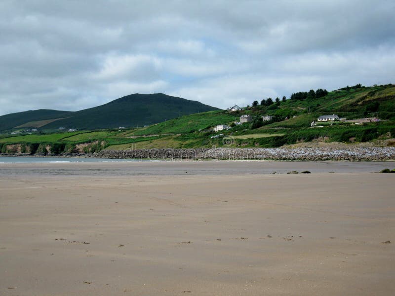 Inch Beach, Ireland stock photo. Image of sand, ireland - 69403998