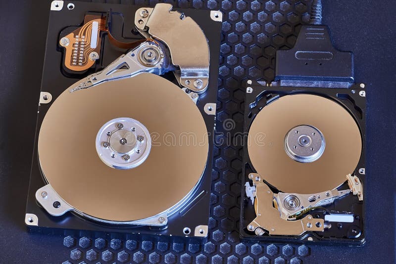 Open Hard Disks stock image. Image of electronics, computer - 101385143