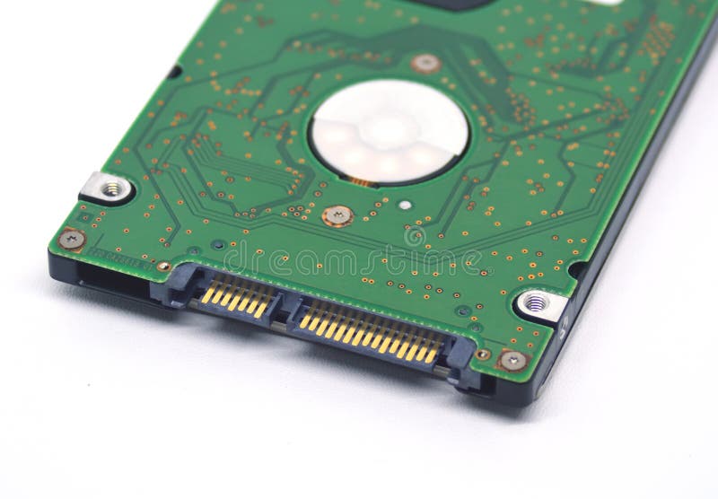3.5-inch Hard Disk Drive that Installed on PC Case Computer Stock Image ...