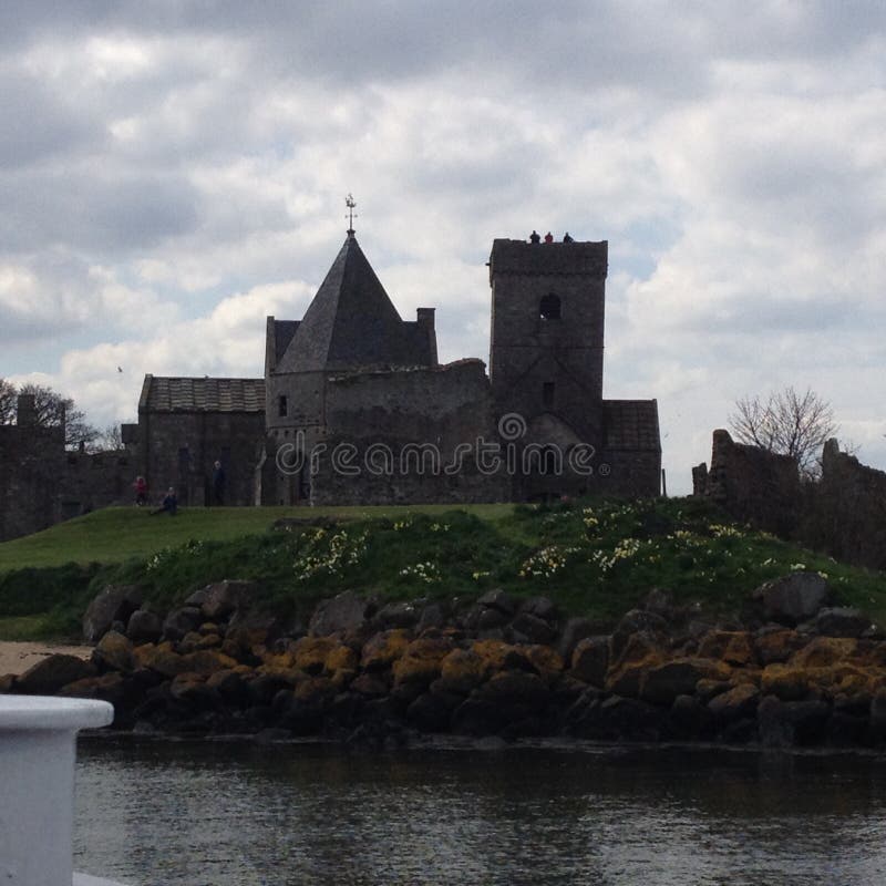 Inchcolm Medieval Abbey, Inchcolm Isle, Scotland Editorial Stock Photo ...