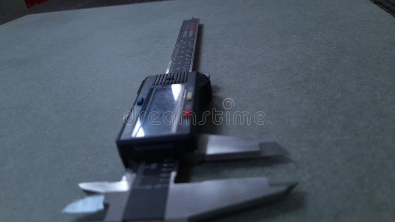 Inches and Millimeters for Size Details Stock Image - Image of tools ...