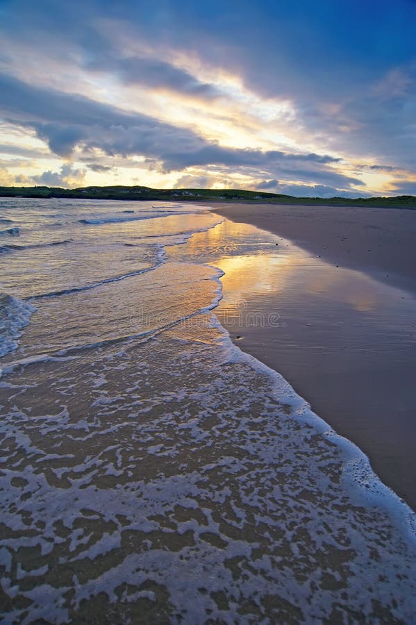 Doonbeg Strand, County Clare, Ireland Stock Photo - Image of golf ...