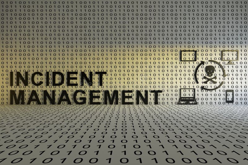 INCIDENT MANAGEMENT Concept White Background 3d Stock Illustration ...