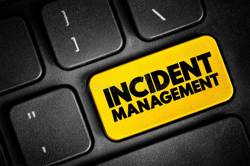 Incident Management - Process Used To Respond To an Unplanned Event or ...