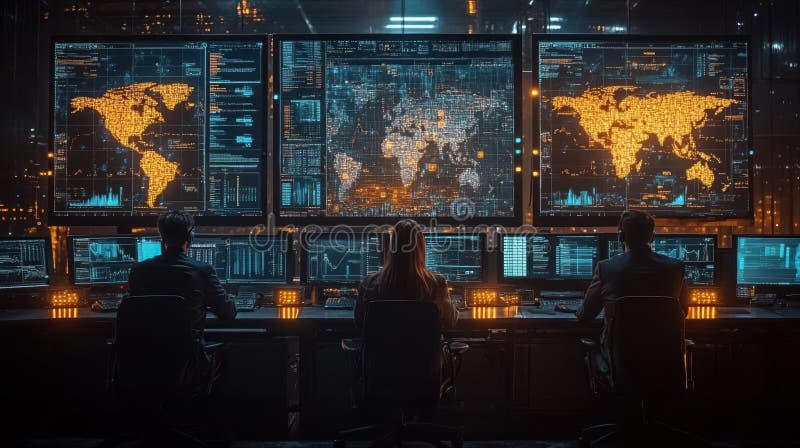 Incident Response and Cybersecurity Operations Stock Illustration ...