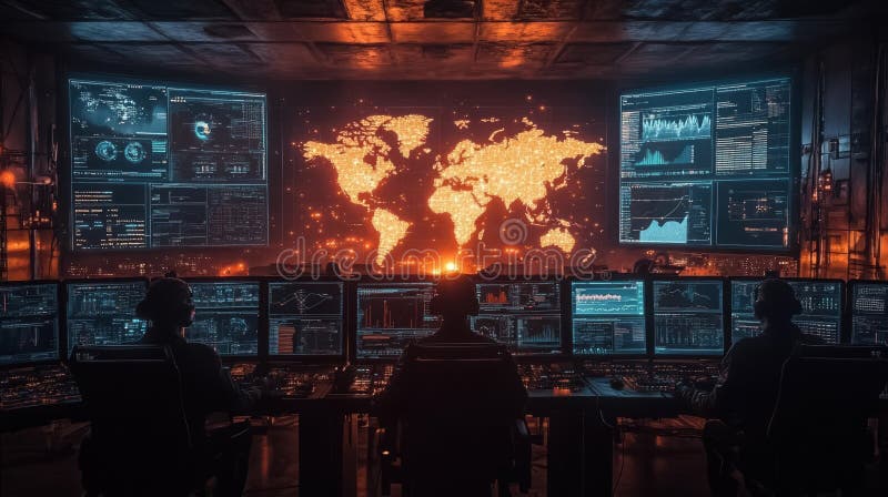 Incident Response and Cybersecurity Operations Stock Illustration ...