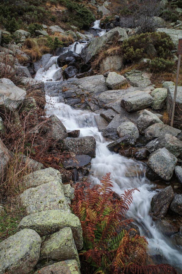 The Incles River in Andorra Stock Photo - Image of wild, cascades ...