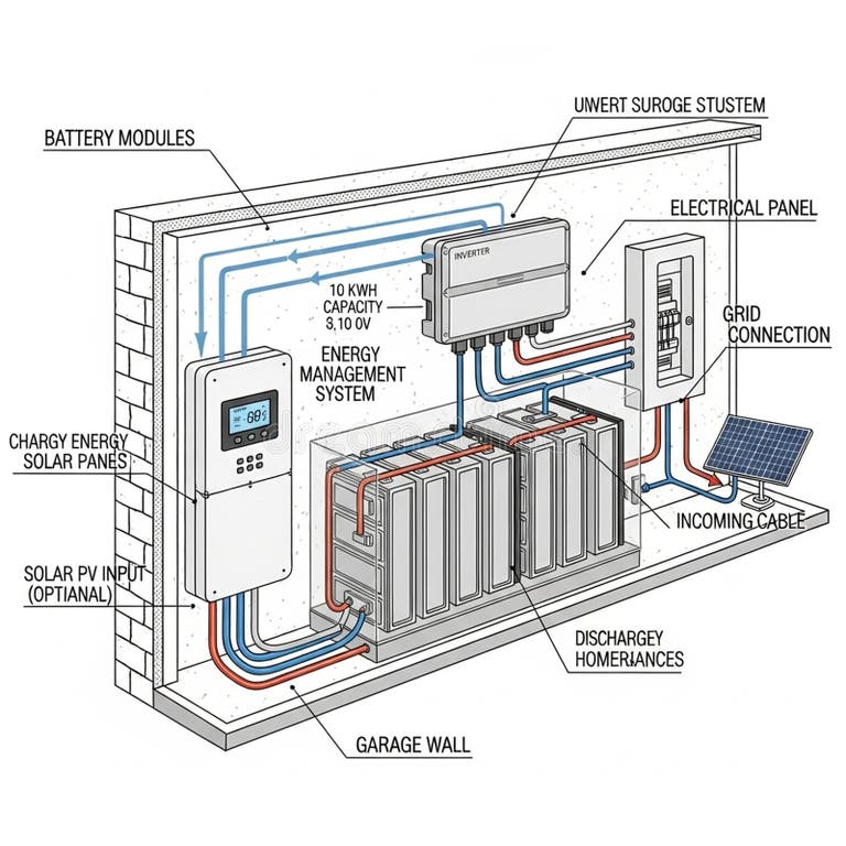 Kwh Capacity Stock Illustrations – 6 Kwh Capacity Stock Illustrations ...