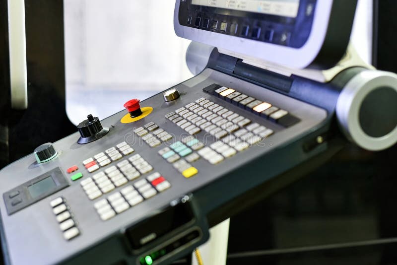 The Included Control Panel of the Cnc Machine is Connected To the ...