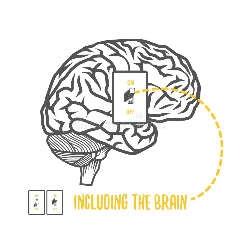Brain Off Switch Stock Illustrations – 197 Brain Off Switch Stock ...
