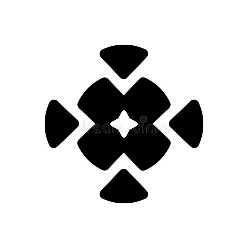 Black Solid Icon for Including, Inclusive and Accompanied Stock Vector ...