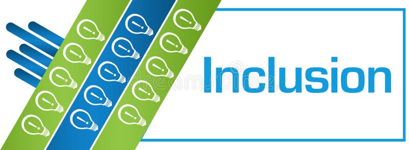 Inclusion Bulb Left Cross Lines Horizontal Stock Illustration ...