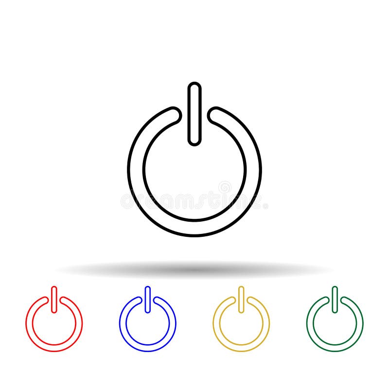 Inclusion Mark Multi Color Style Icon. Simple Thin Line, Outline Vector of Web Icons for Ui and ...