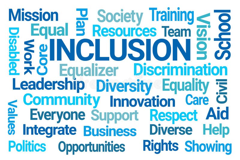 Diversity Word Cloud stock illustration. Illustration of cultural ...