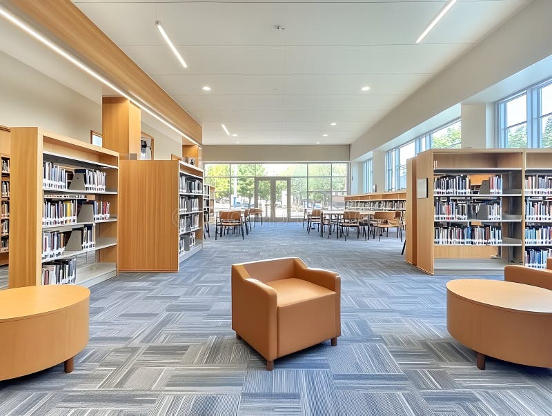 Inclusive and Accessible Public Library with Open Concept and Assistive ...