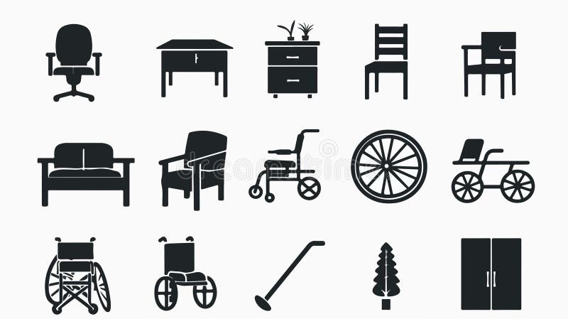 Inclusive Accessible Room Sign for Disabilities in Public Spaces Stock ...