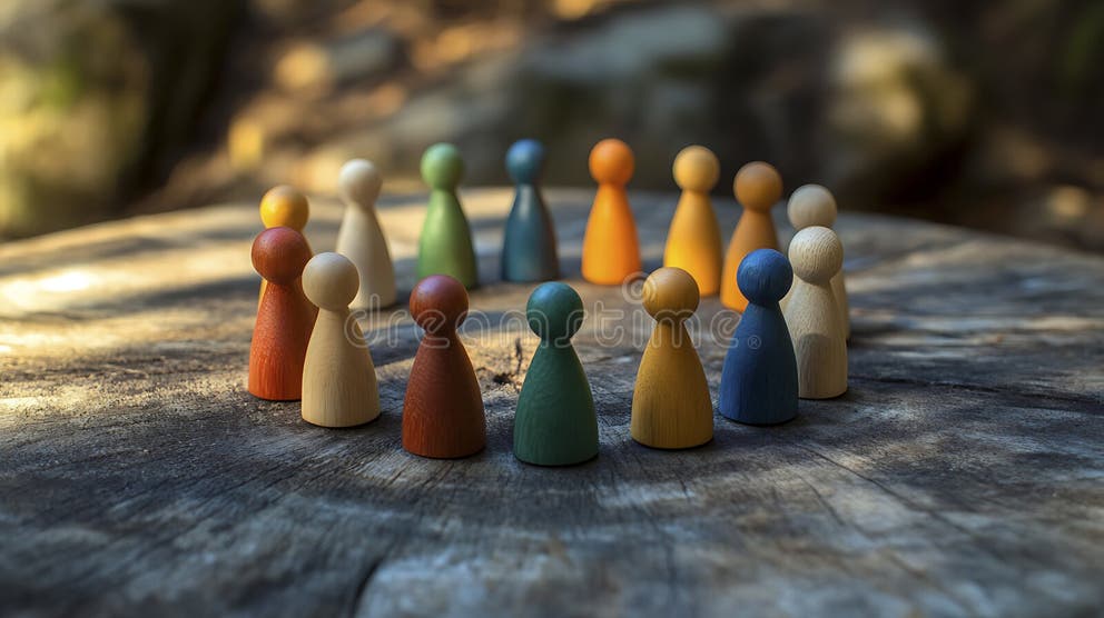 Inclusive Communities Empowering Change Together Stock Image - Image of ...