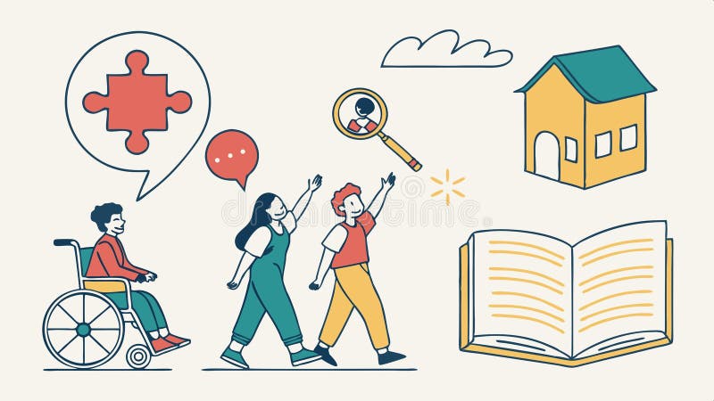 Inclusive Education Classroom, Diverse Students, Learning Together ...