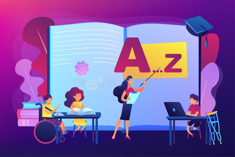 Inclusive Education Abstract Concept Vector Illustration. Stock Vector ...