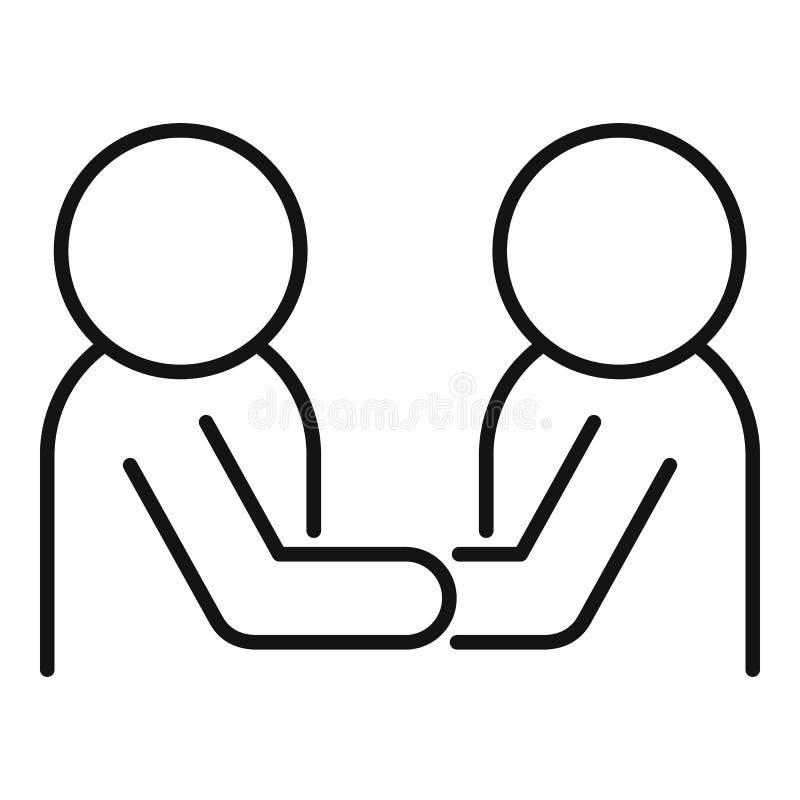 Inclusive Environment Icon, Outline Style Stock Vector - Illustration ...