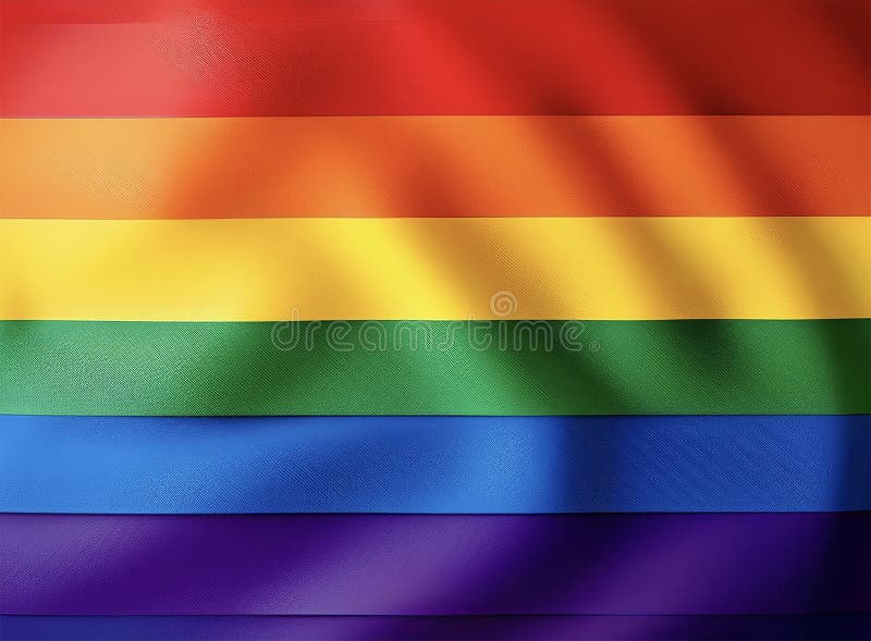 An Inclusive Pride Flag with Additional Colors Representing Trans ...