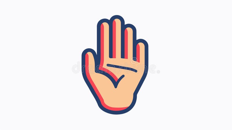 Inclusive Sign Language Icon for Disabilities, Visual Communication ...