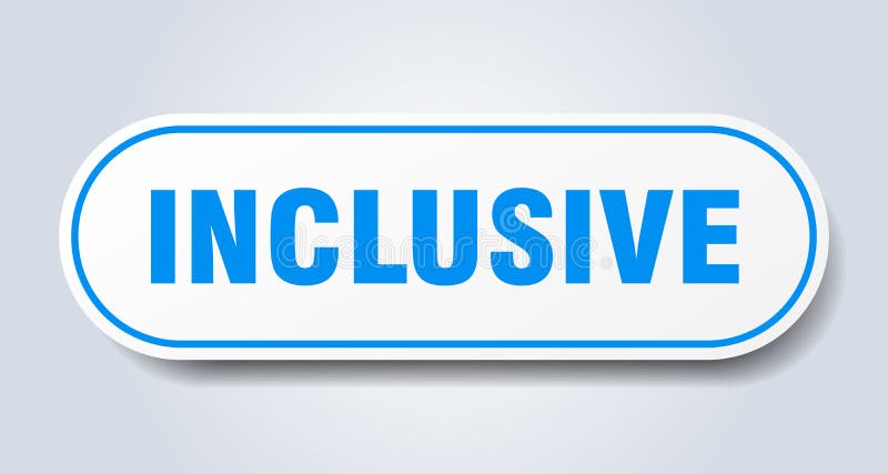 Inclusive Sign Stock Illustrations – 2,295 Inclusive Sign Stock ...