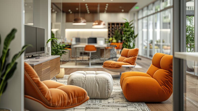 Inclusive Team Collaboration Area: Accessible Seating and Collaborative ...