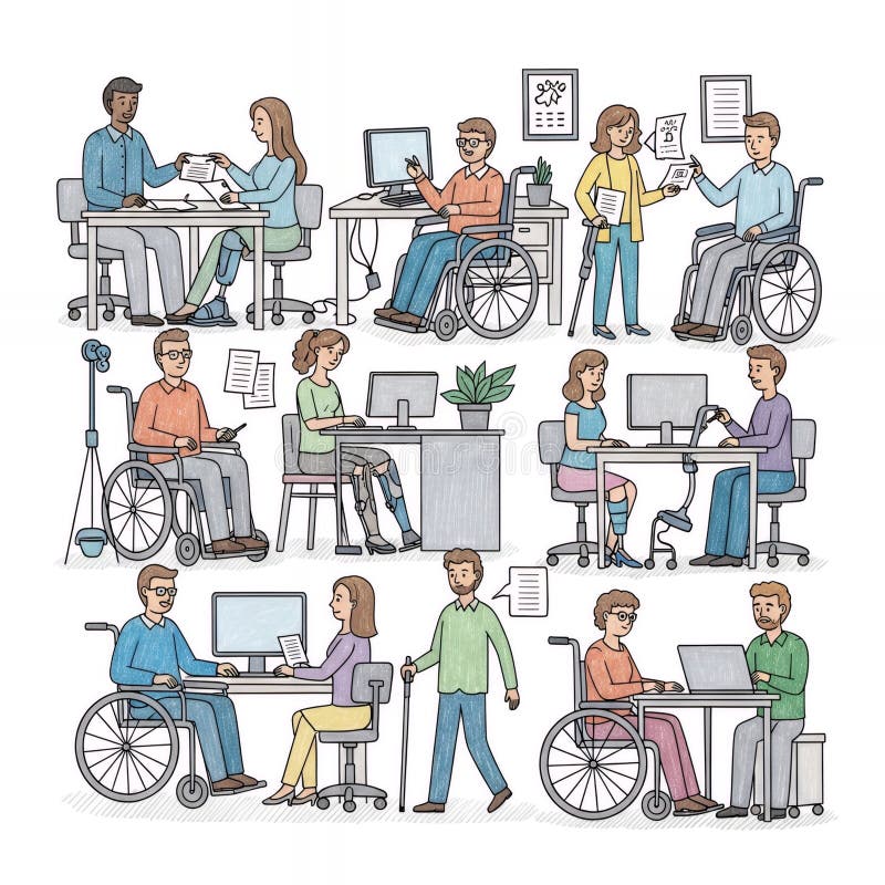 Inclusive Workplace Culture Stock Illustrations – 642 Inclusive ...
